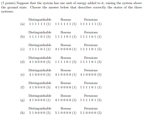 Solved Consider a system of five particles in a container | Chegg.com