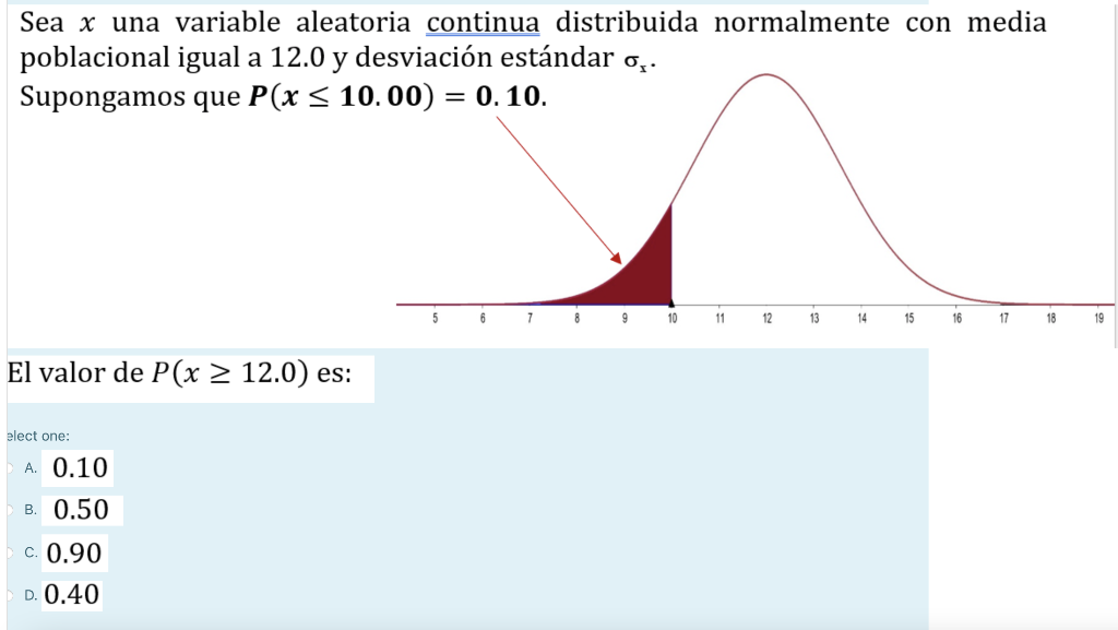 Solved Let x be a normally distributed continuous random | Chegg.com