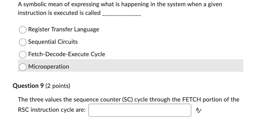 Solved A symbolic mean of expressing what is happening in | Chegg.com