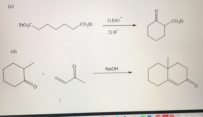 Solved 1) Eto CO Et EtO2C CO2Et 2) H NaOH | Chegg.com