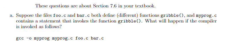 Solved Beginning with C code of the following general form: | Chegg.com