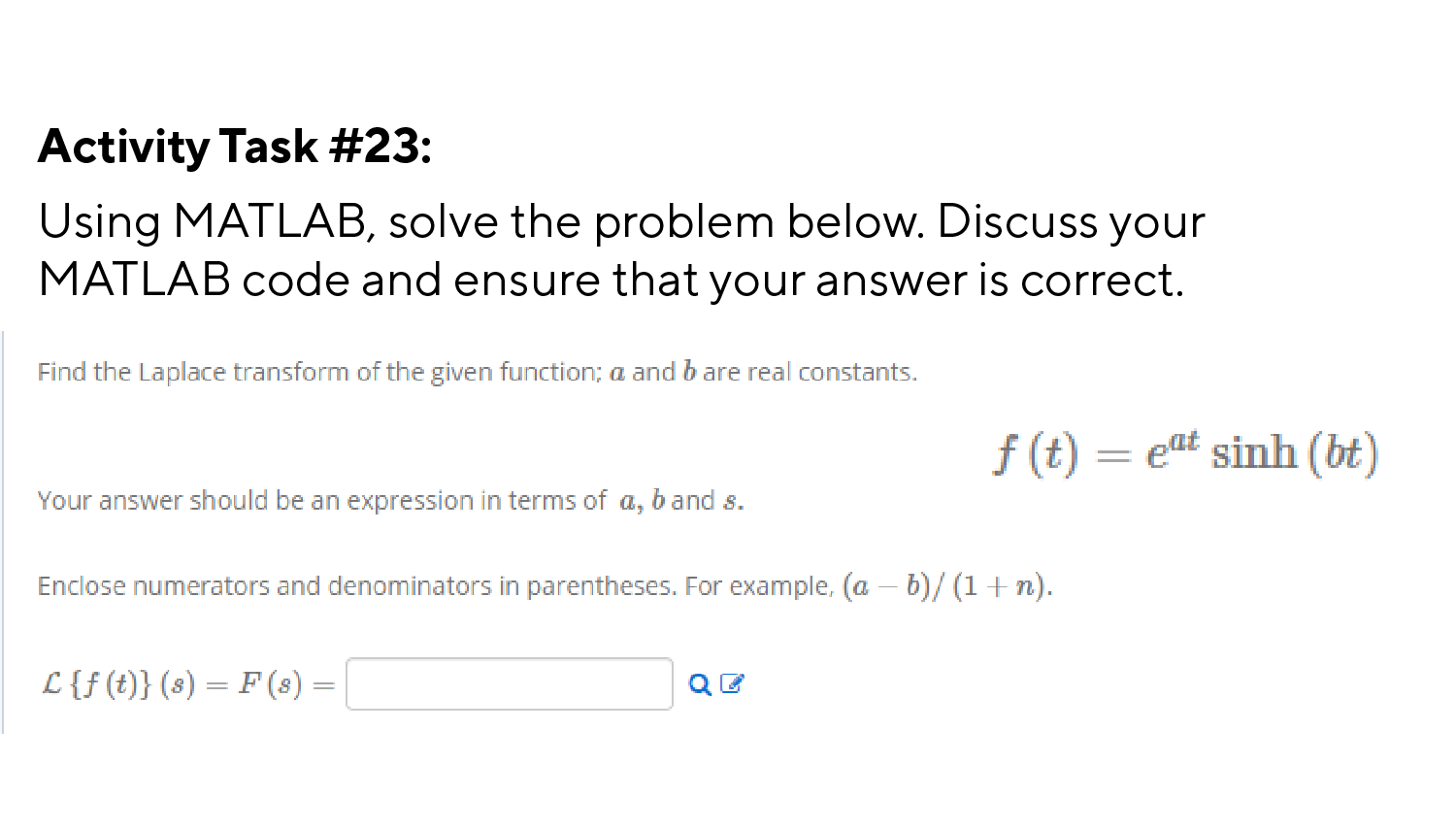 Solved Can you help me solve this using MATLAB with code | Chegg.com