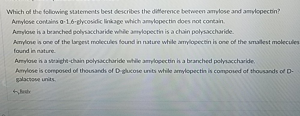 Solved Which of the following statements best describes the | Chegg.com