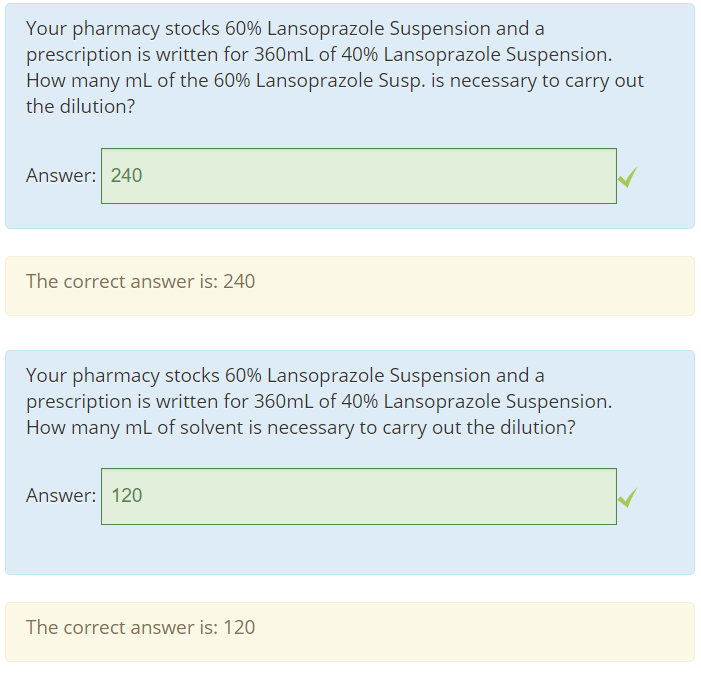 Solved The answers are provided, This is a two part | Chegg.com