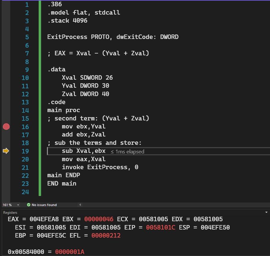 Lab 5(c): Write a program (slide 59 ) to see the data | Chegg.com