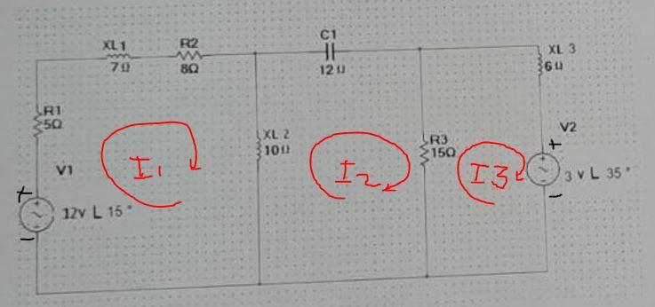 Solved Calculate correinte I1, I2 and I3 | Chegg.com