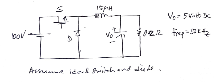 Solved Calculate average output voltage, average inductor | Chegg.com Solved Calculate average output voltage, average inductor | Chegg.com
