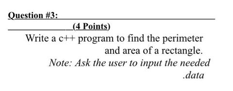 Solved Question #3: (4 Points) Write a c++ program to find | Chegg.com