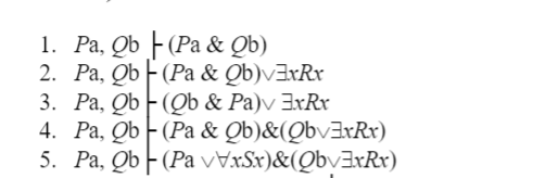 Solved For each of the following sequents, provide a proof | Chegg.com