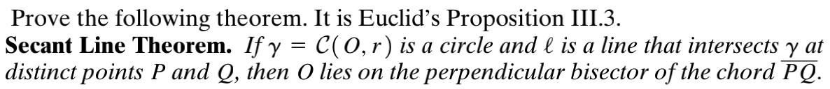 Solved Prove the following theorem. It is Euclid's | Chegg.com