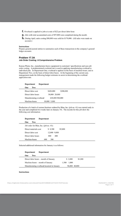 Solved Please I need help on 17.1A , 17.2A, 17.3A , 17.4A , | Chegg.com