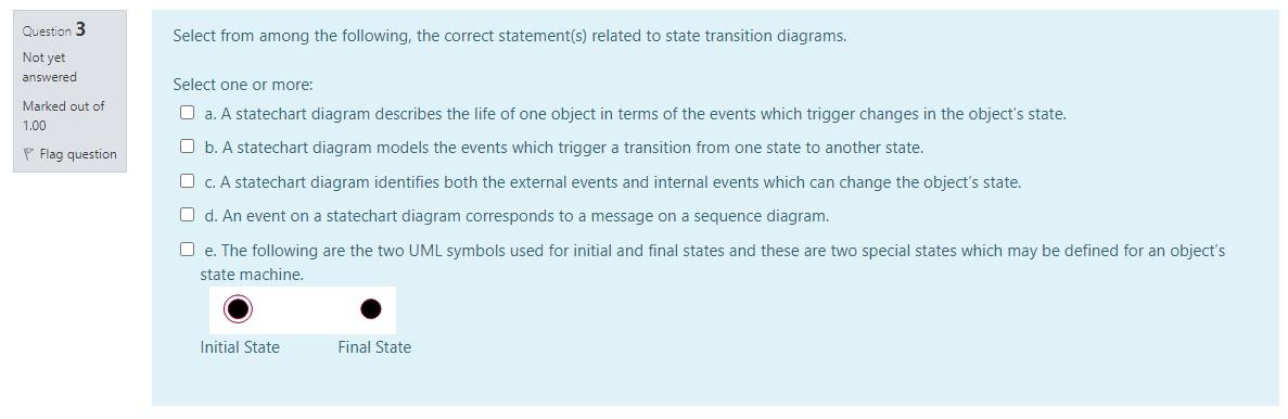Solved Select from among the following, the correct | Chegg.com