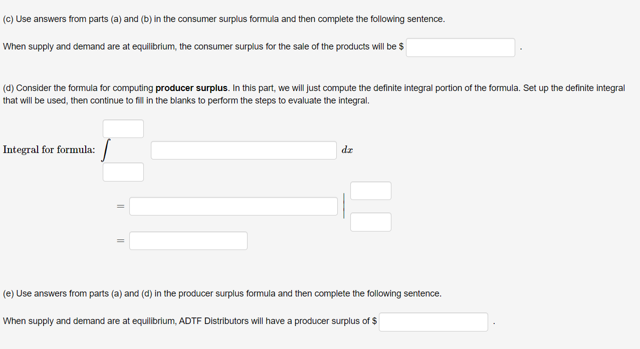 Solved (18 points) ADTF Distributors finds that the demand | Chegg.com