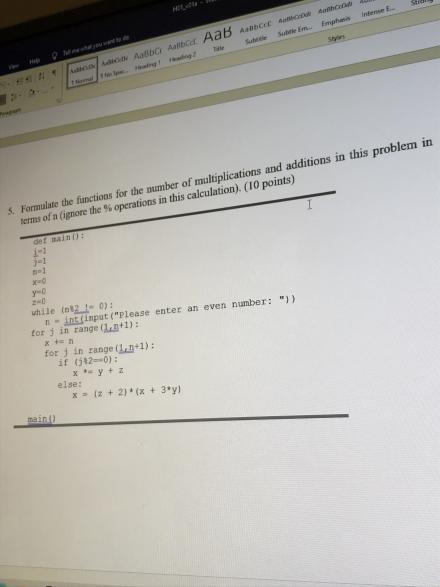 Solved CE infest C Alba Abod AaB Aabe AGO 5. Formulate the | Chegg.com