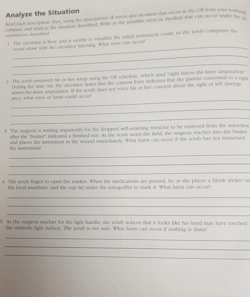 Solved Read each description, then, using the descriptions | Chegg.com