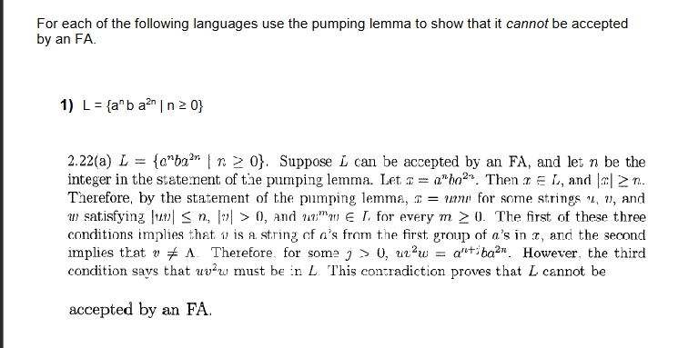 Solved For Theory of ﻿Computation questionFor each of ﻿the | Chegg.com