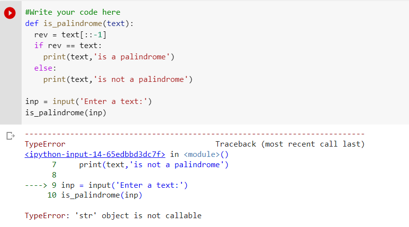 Solved python language. can u please let me know why theres | Chegg.com