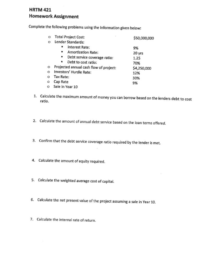 Solved Complete the following problems using the information | Chegg.com