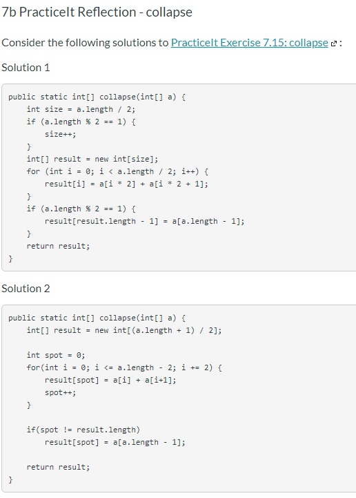Solved 7b Practicelt Reflection-collapse Consider the | Chegg.com