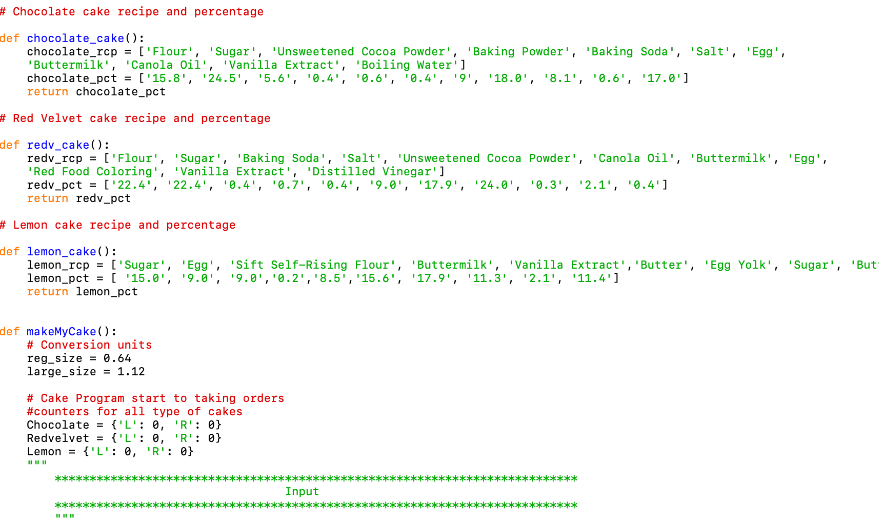 nterface the Cake program to files Now, let's say we | Chegg.com