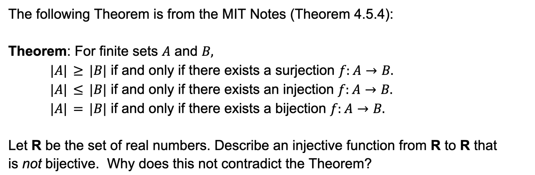 Solved The following Theorem is from the MIT Notes (Theorem | Chegg.com