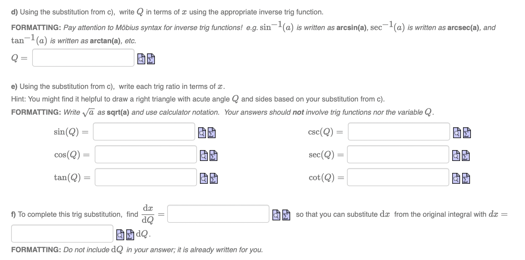 Solved ∫x2+100x3 dx a) First, select one of the following | Chegg.com