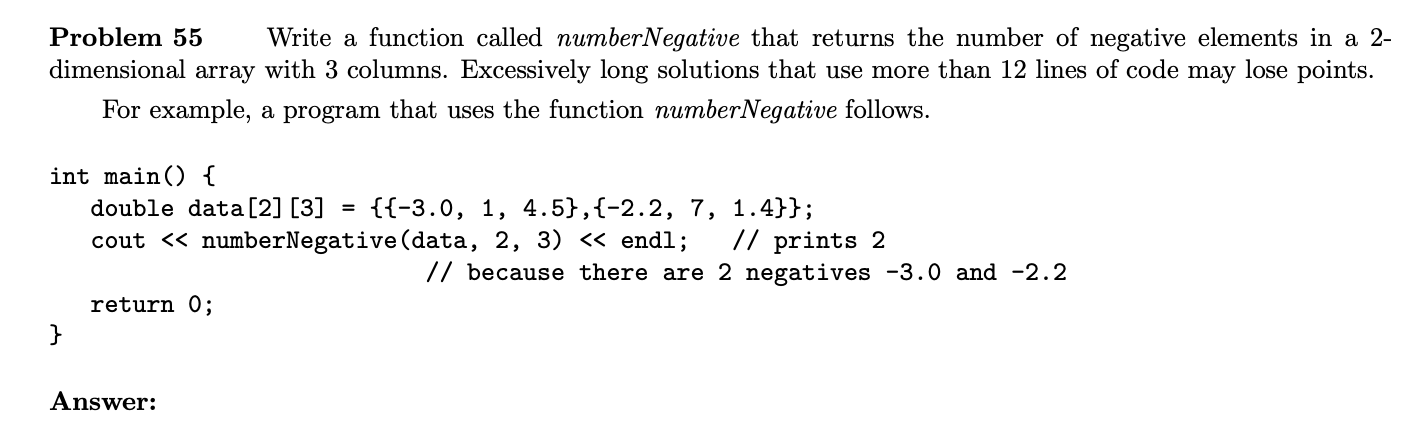Solved Problem 192 Write a function called drop Dimension | Chegg.com