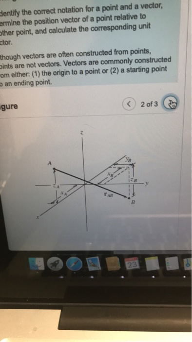 Solved Position Vectors Learning Goal: To identify the | Chegg.com