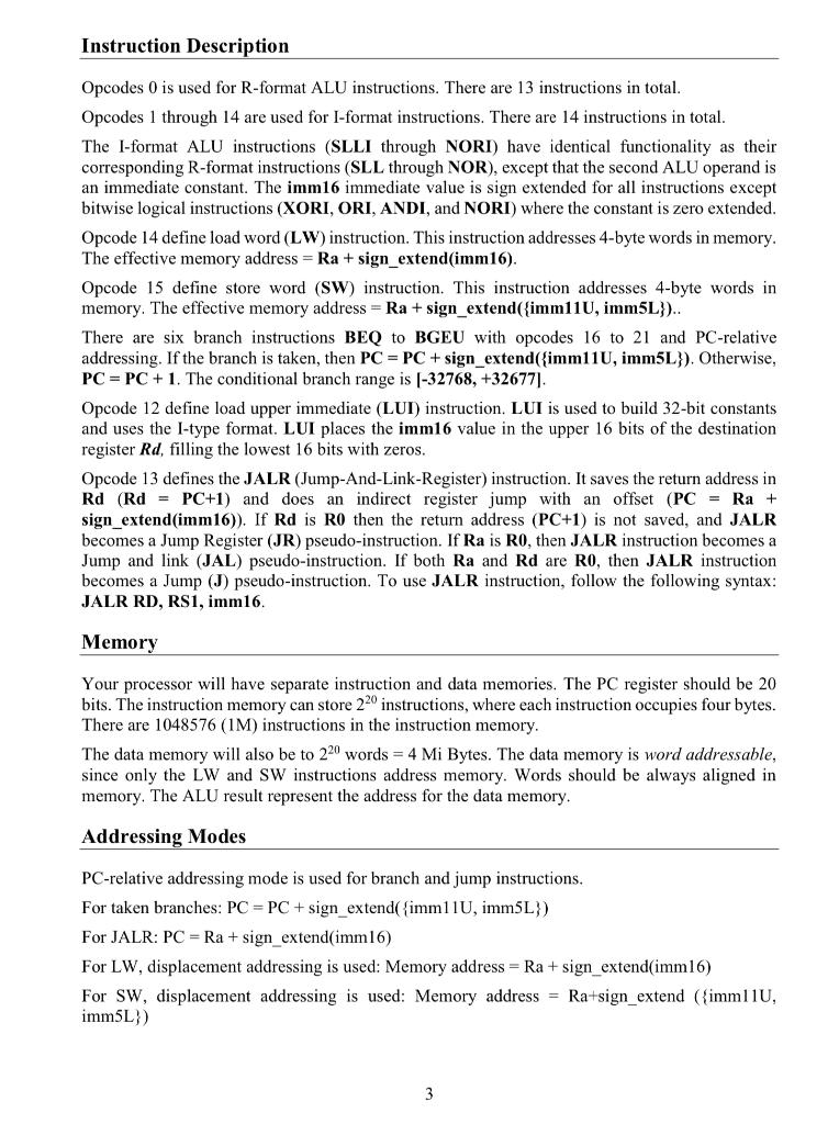 Solved - COE 301/ICS 233 - Computer Organization Term 212 - | Chegg.com