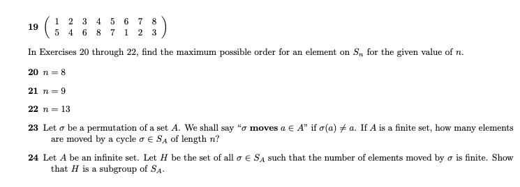 Solved 19 1 2 3 4 5678 5 4 6 87123 In Exercises 20 through | Chegg.com