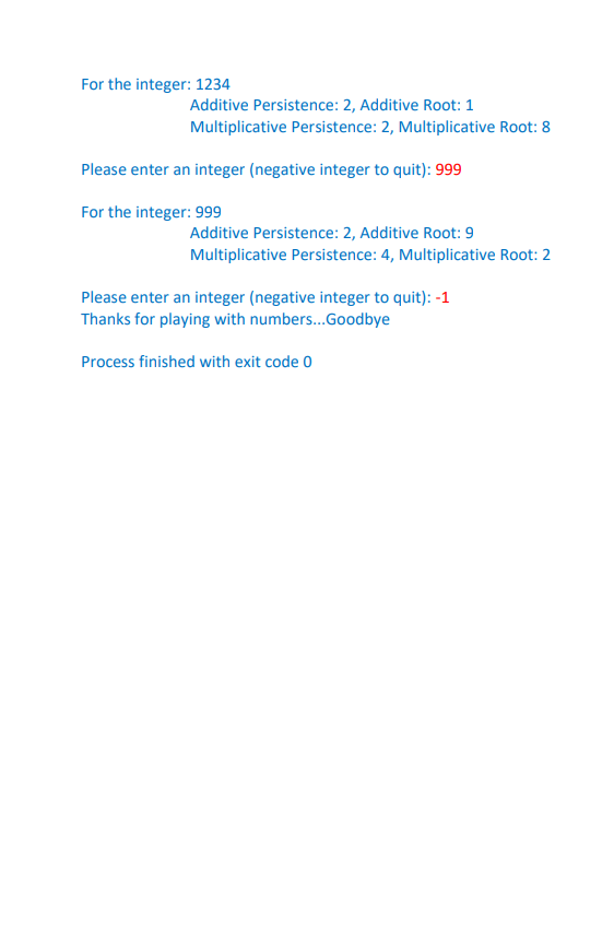 Solved Goal: practice the use of loops and conditionals | Chegg.com