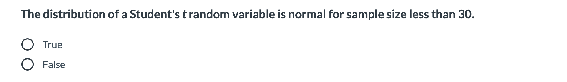 Solved The distribution of a Student's t random variable is | Chegg.com