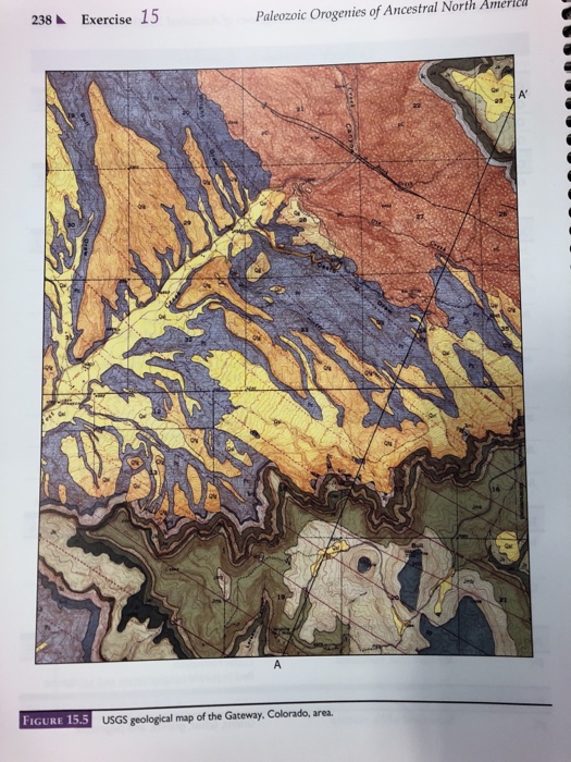 Exercise 15 Paleozoic Orogenies ofAncestral North | Chegg.com