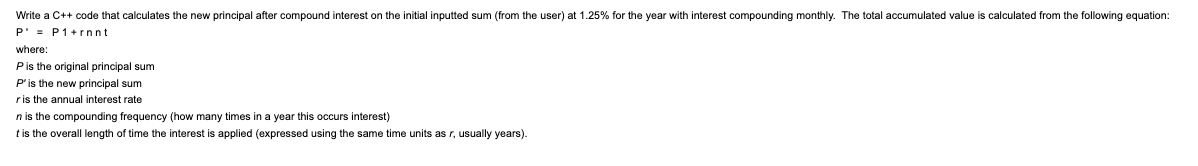 Solved P′==P1+rnnt where: P is the original principal sum P′ | Chegg.com