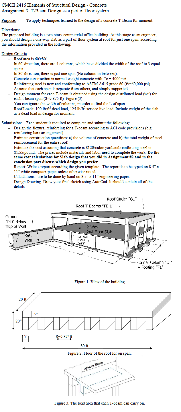 Solved CMCE 2416 Elements of Structural Design - Concrete | Chegg.com