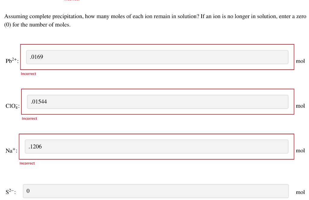 Solved If a solution containing 32.02 g of lead(II) | Chegg.com