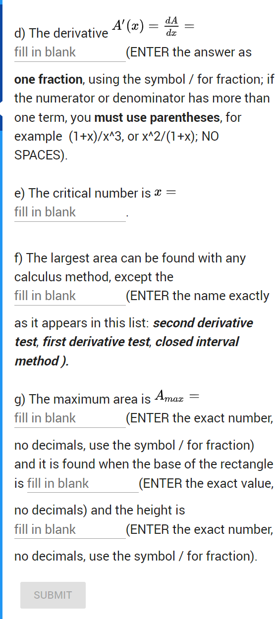Solved Ex 2) The rectangle shown here has one side on the | Chegg.com