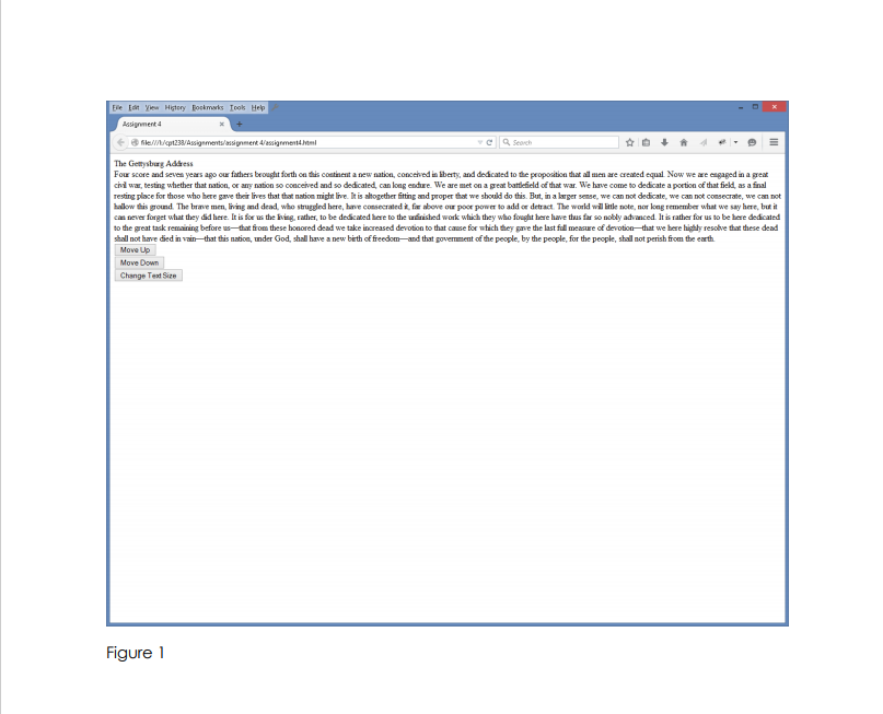 Solved CPT 238 Assignment 4 Directions Using the following | Chegg.com