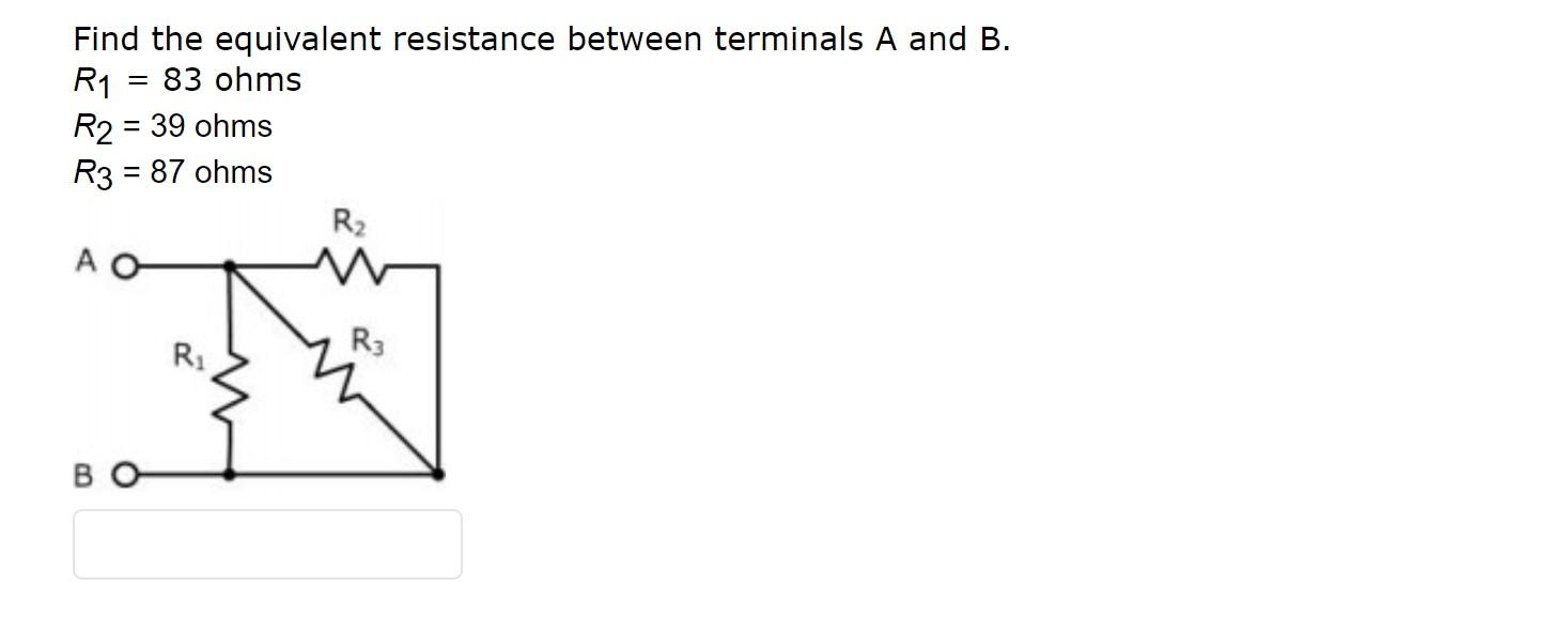 Solved = Find the equivalent resistance between terminals C | Chegg.com
