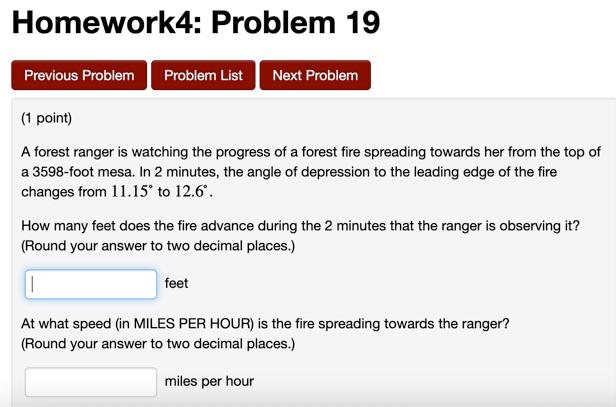 Solved Homework4 Problem 19 Previous Problem Problem List 