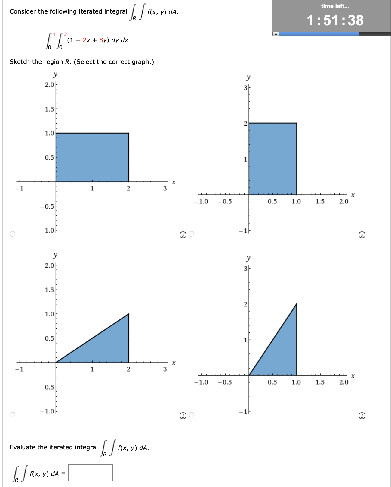 Solved Consider the following iterated integral | Chegg.com