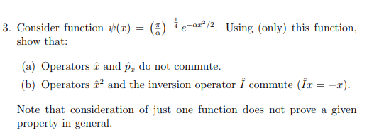 Solved 3. Consider function () show that: (9) t-ax/2. Using | Chegg.com