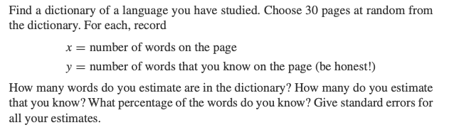Solved Find a dictionary of a language you have studied. | Chegg.com