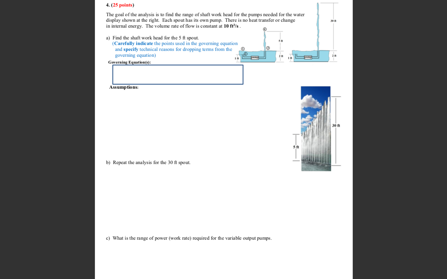 Solved 4. (25 points) The goal of the analysis is to find | Chegg.com
