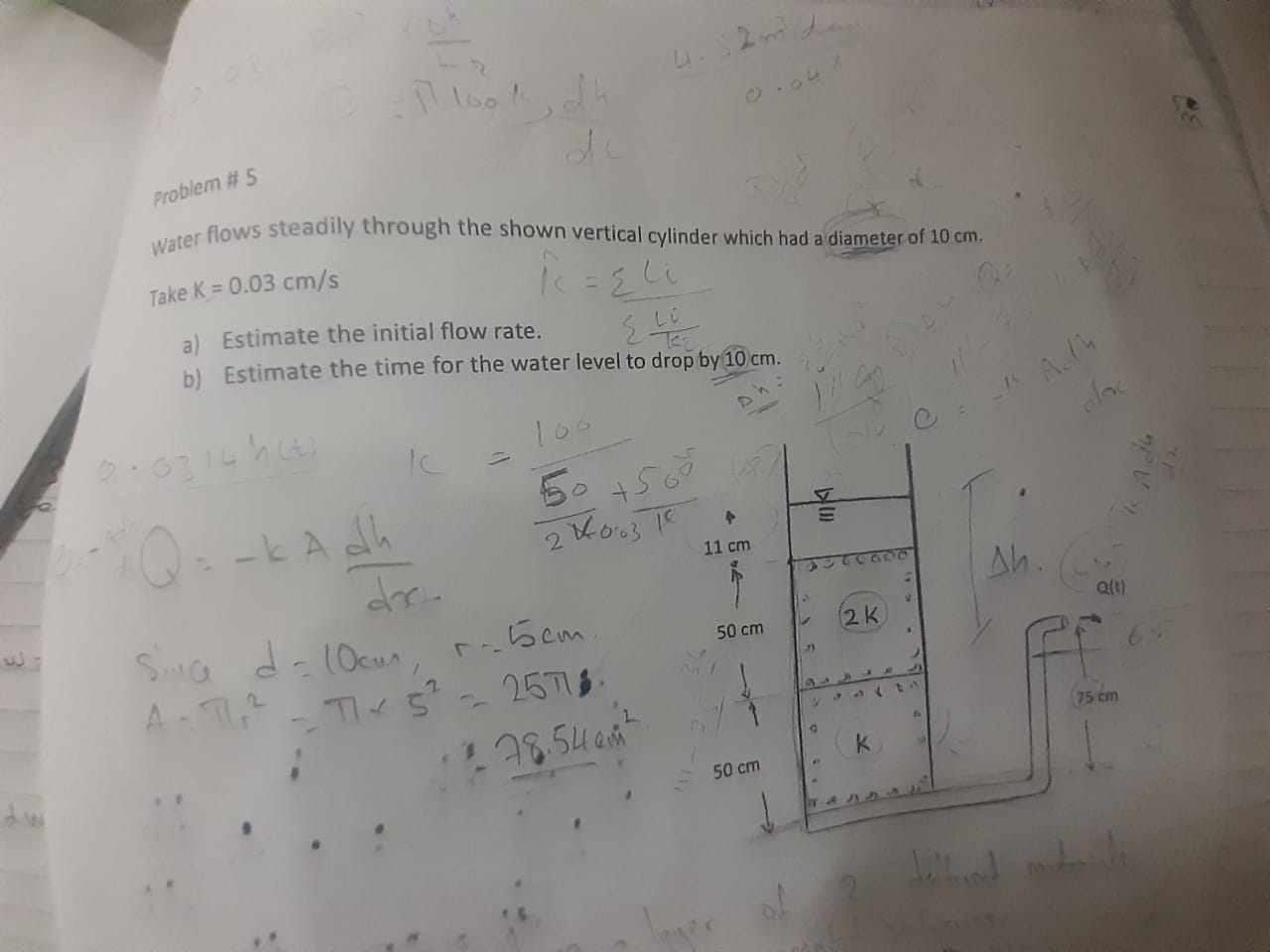 Solved problem HO Water flows steadily through the shown | Chegg.com