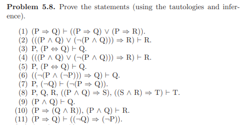Solved Problem 5.8. Prove the statements (using the | Chegg.com