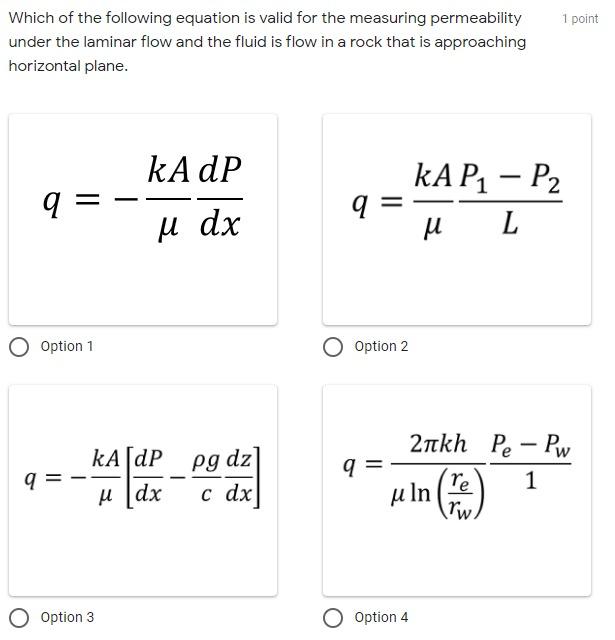 Solved What is the equation that used to obtained the rock | Chegg.com