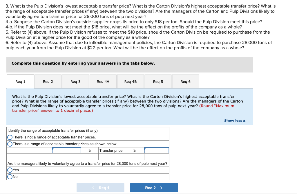 Solved Problem 11-20 (Algo) Transfer Price with an Outside | Chegg.com