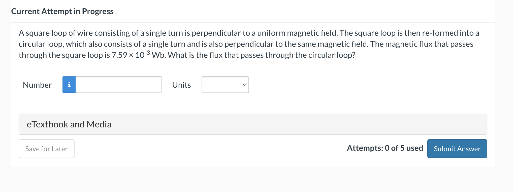 Solved A square loop of wire consisting of a single turn is | Chegg.com