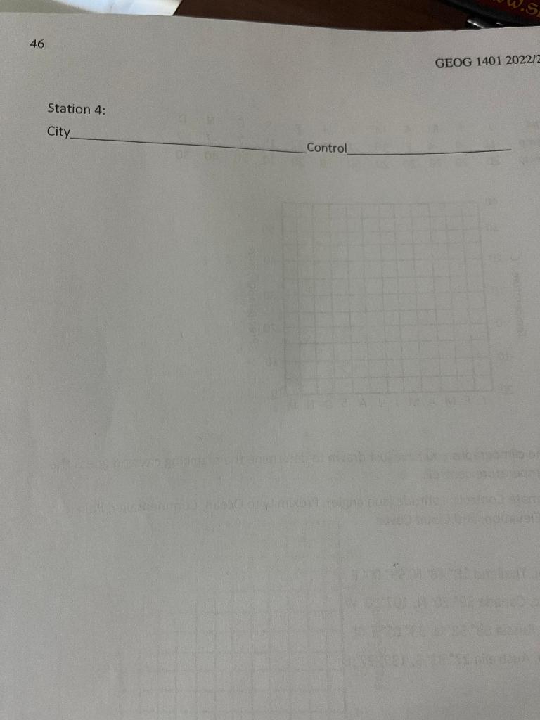 1. Locate the following cities in your atlas. Looking | Chegg.com